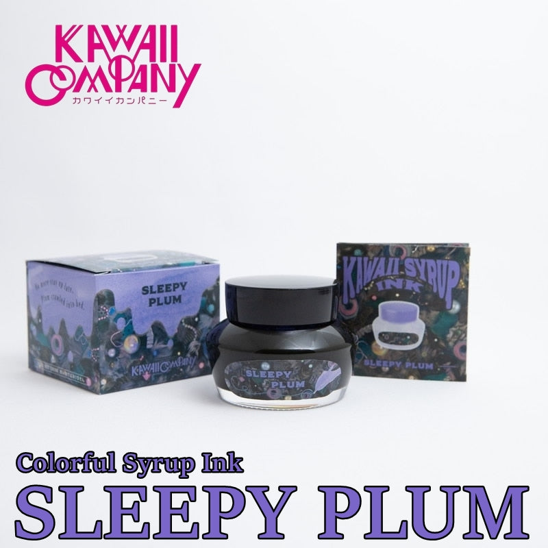 KAWAII COMPANY×NAGASAWA Fountain Pen Ink Colorful Syrup Ink "SLEEPY PL ...