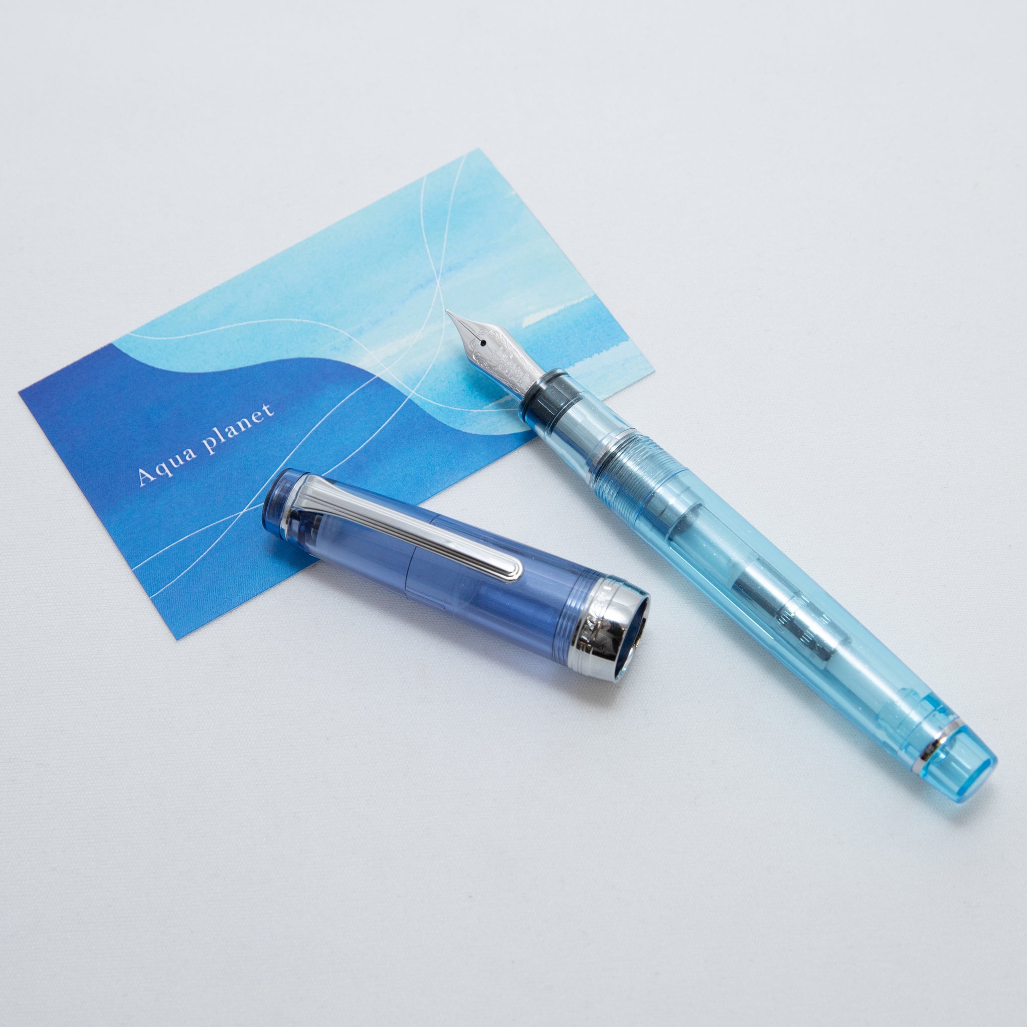 Nagasawa Fountain Pen Aqua Planet [Global Limited Edition] – Nagasawa ...